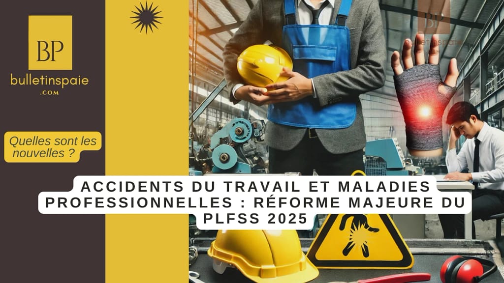 Accidents du travail et maladies professionnelles : Réforme majeure du PLFSS 2025 ...